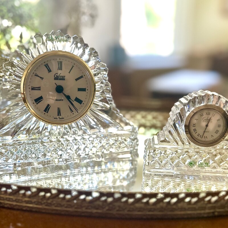 Miniature Crystal Clock - Etsy