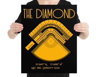 Baseball Diamond Poster - Etsy