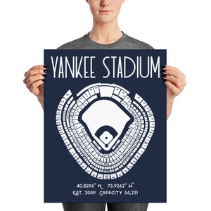 New York Yankees Stadium Poster Print - Etsy