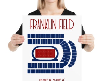 Franklin Field - Etsy