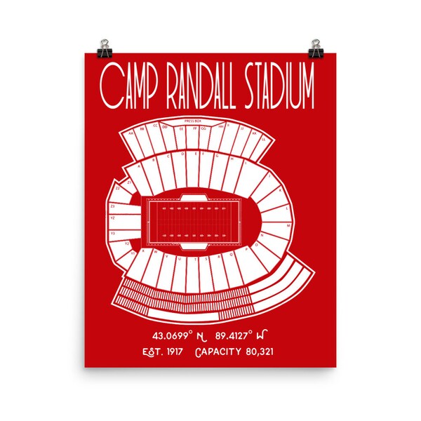 Camp Randall - Etsy