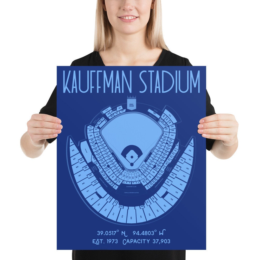 Kansas City Royals Stadium Poster Print - Etsy