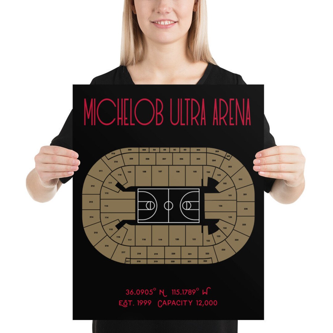 Las Vegas Aces Michelob Ultra Arena Stadium Poster Print WNBA - Etsy
