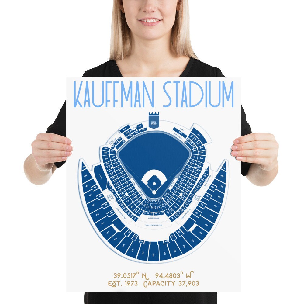 Kansas City Royals Stadium Poster Print - Etsy