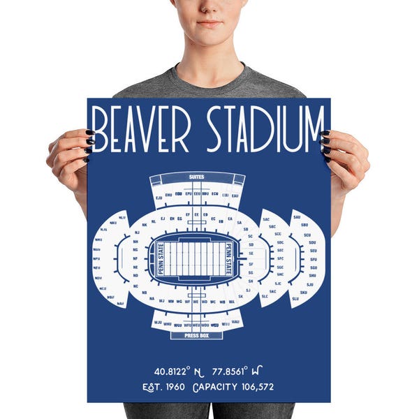 Beaver Stadium - Etsy
