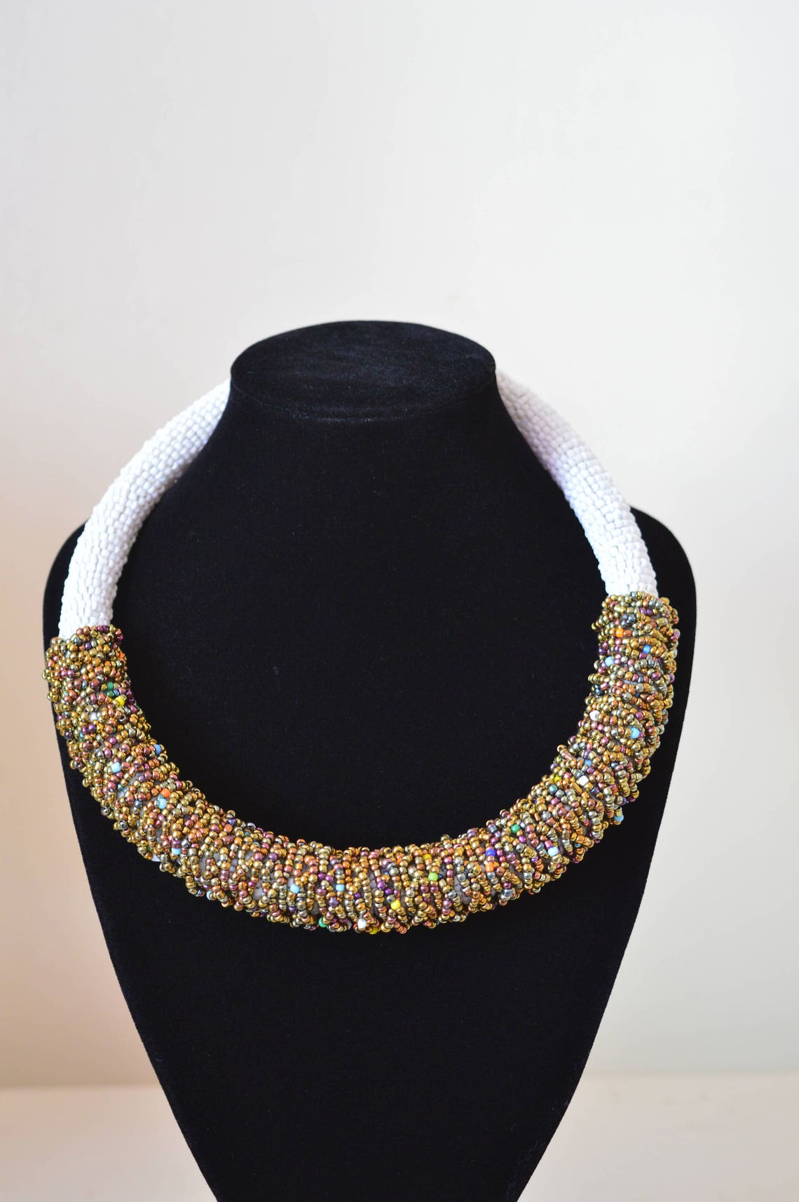 African Maasai Handmade Beaded Necklace tribal Necklace zulu | Etsy