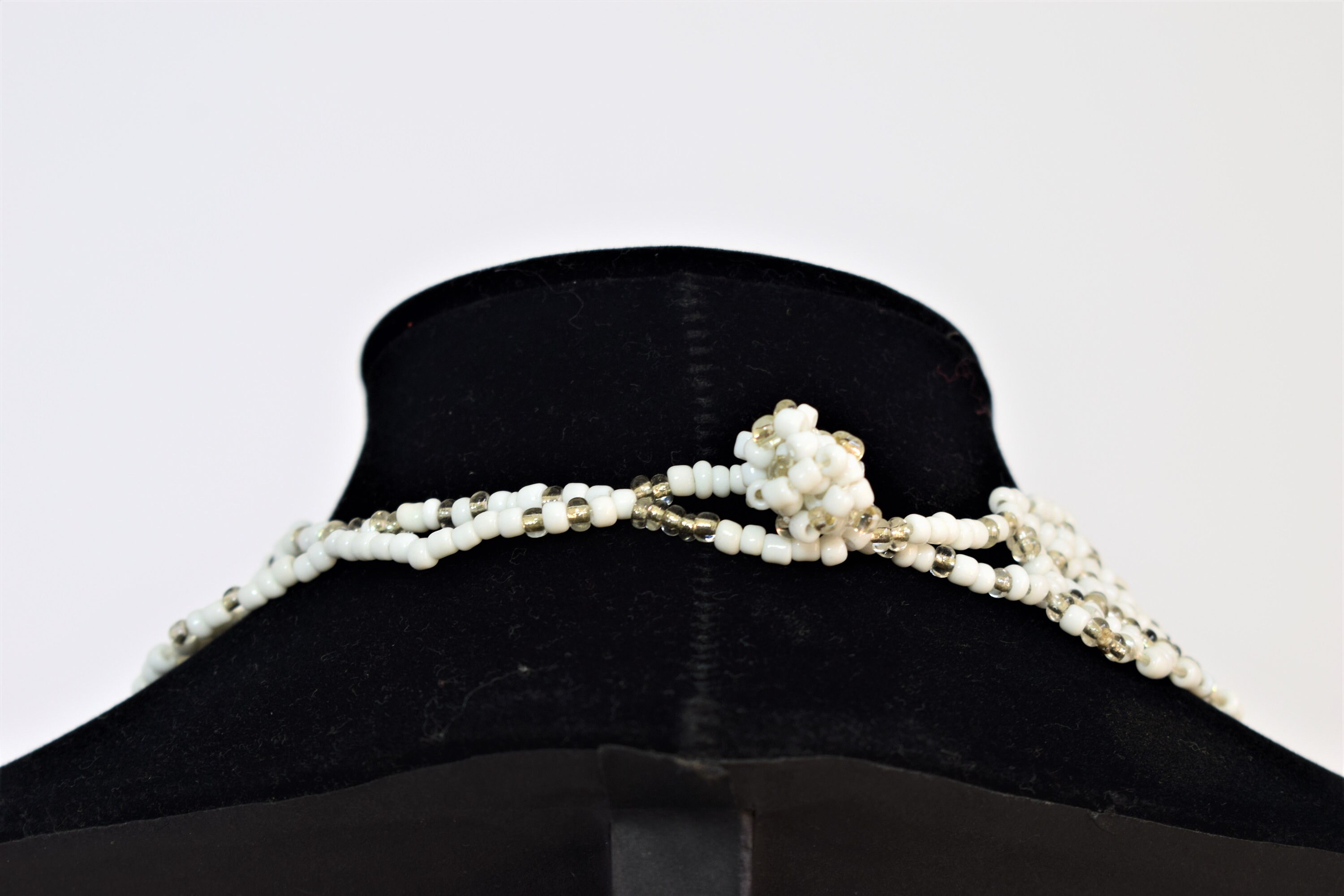 African Maasai Beaded Choker Necklace | Chunky Ethnic Jewelry - Etsy