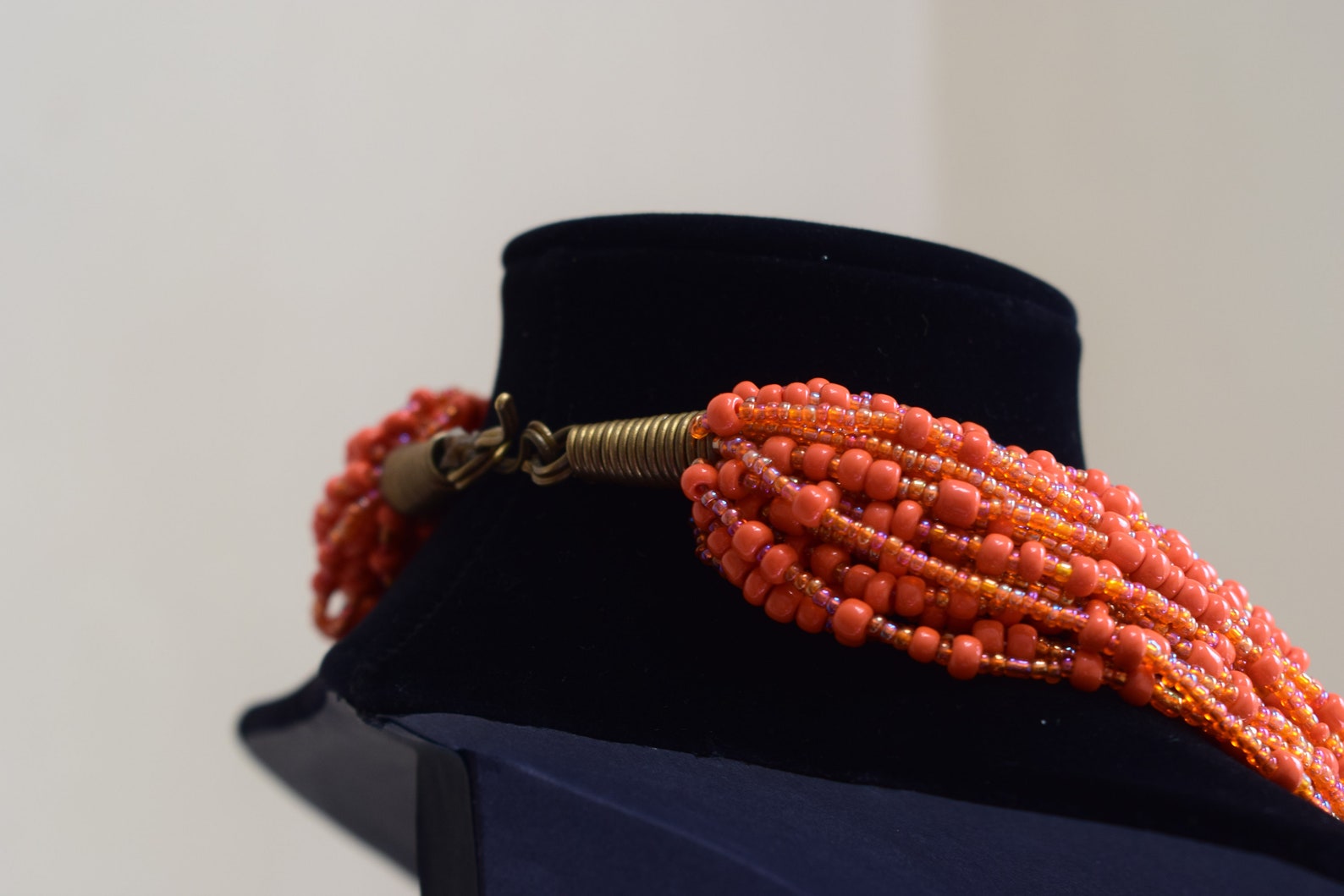 African Maasai Handmade Beaded Necklace |tribal |chunky | Zulu ...