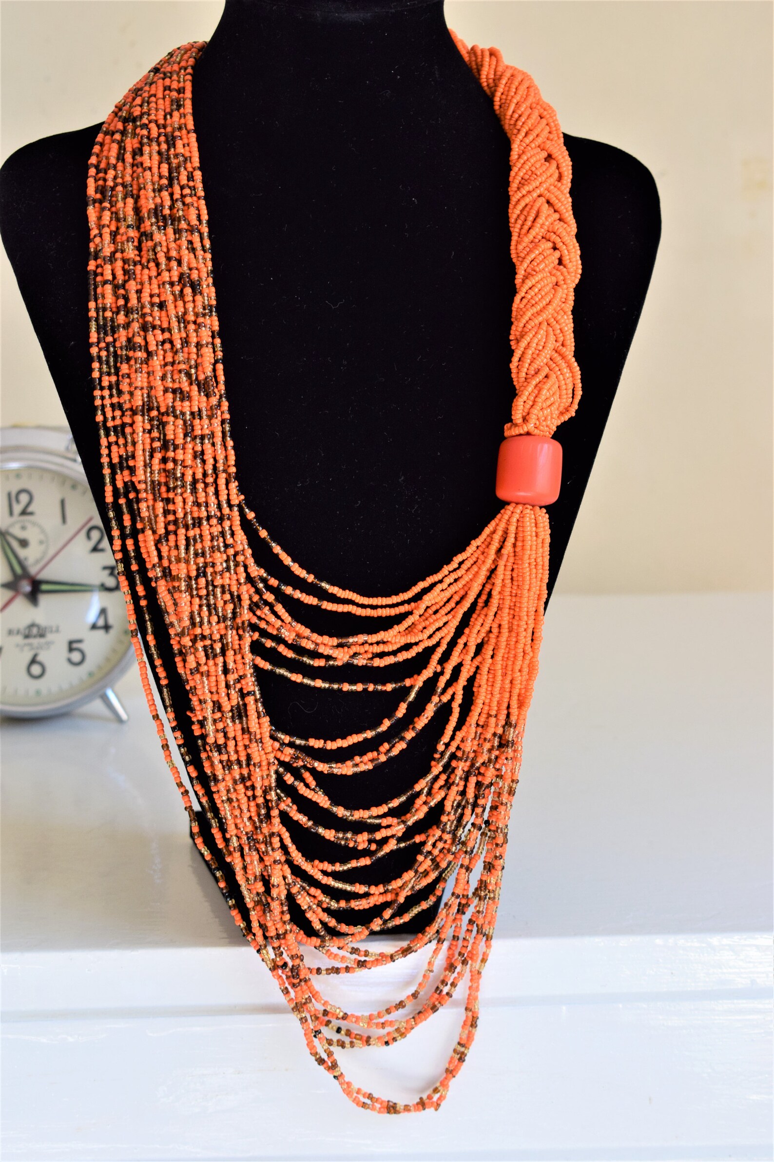 African Necklace african Jewelry handmade beaded Necklace | Etsy