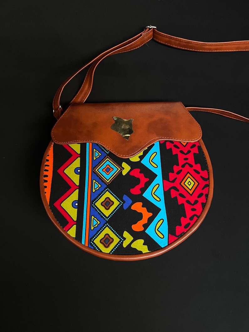 African Leather Handbags Summer Bags Ankara Bags Women - Etsy