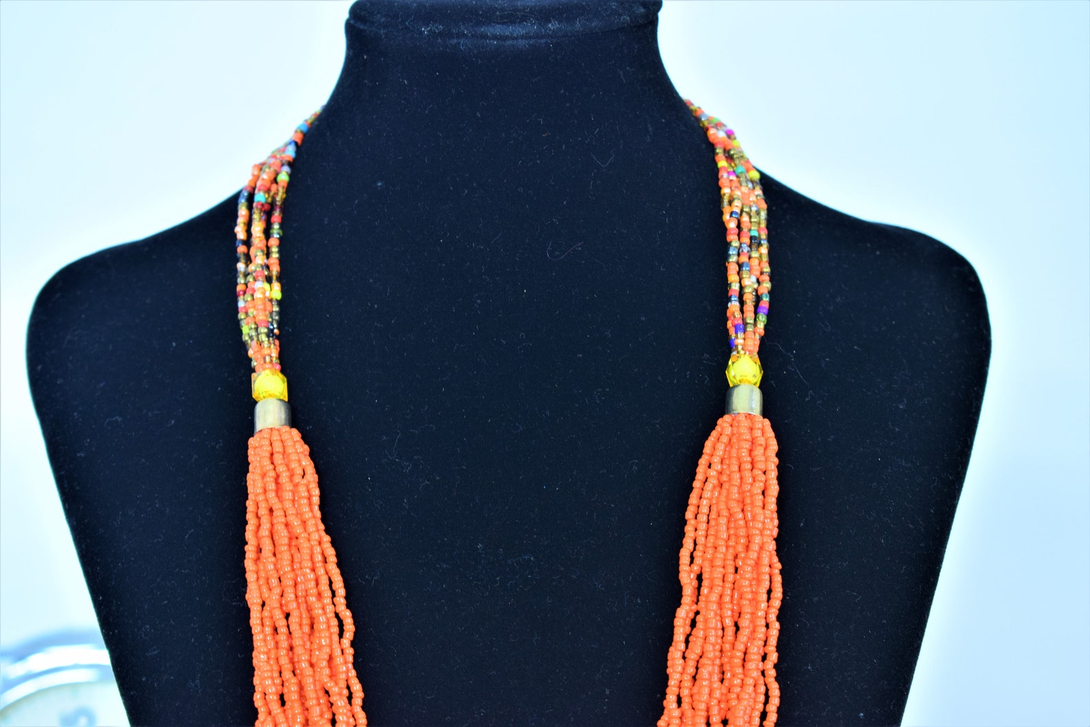 African Necklace african Jewelry handmade beaded Necklace - Etsy