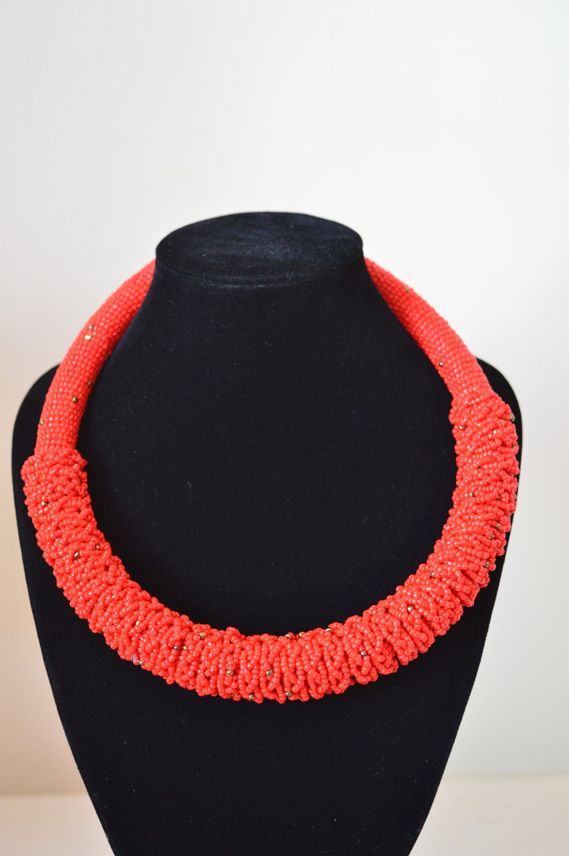 African Maasai Handmade Beaded Necklace tribal zulu | Etsy