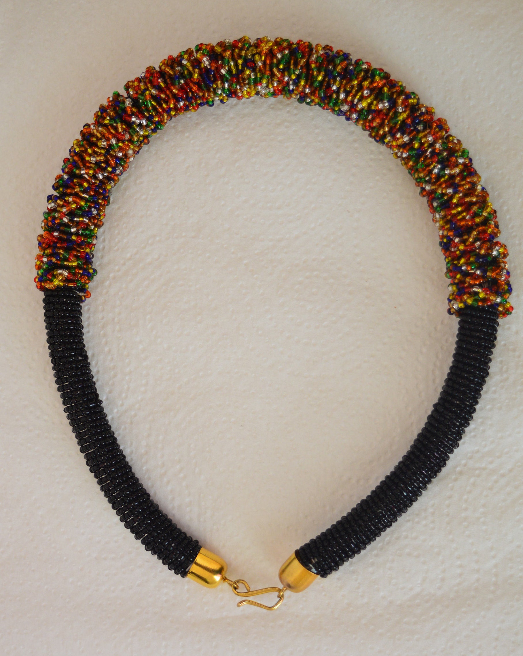 African Maasai Handmade Beaded Necklace tribal Necklace | Etsy