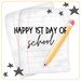 Teacher Gift Tag, Back to School, Happy 1st Day of School, Back to ...