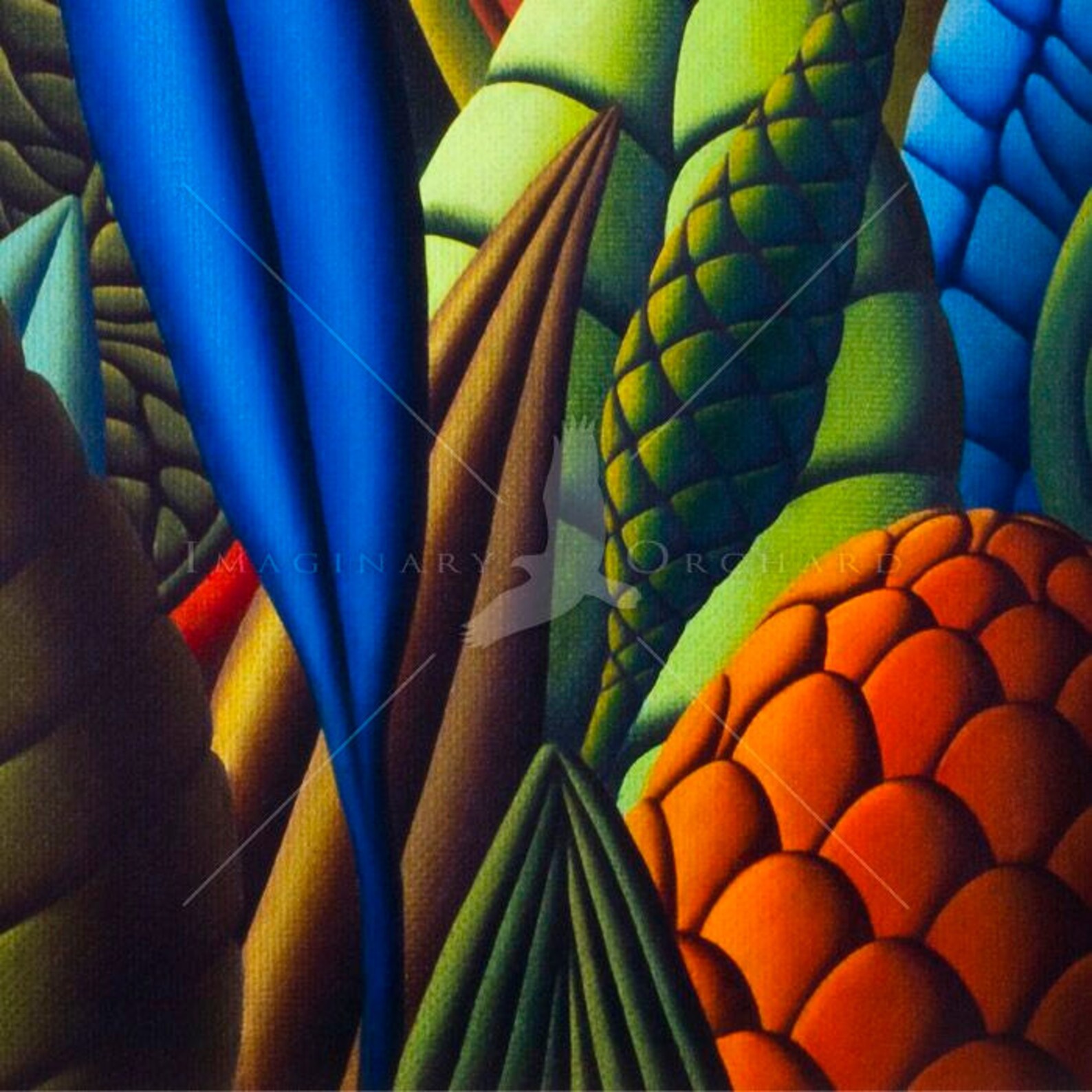 Plants and Fruits in an Imaginary Exotic Forest #5. Imaginary Plants ...