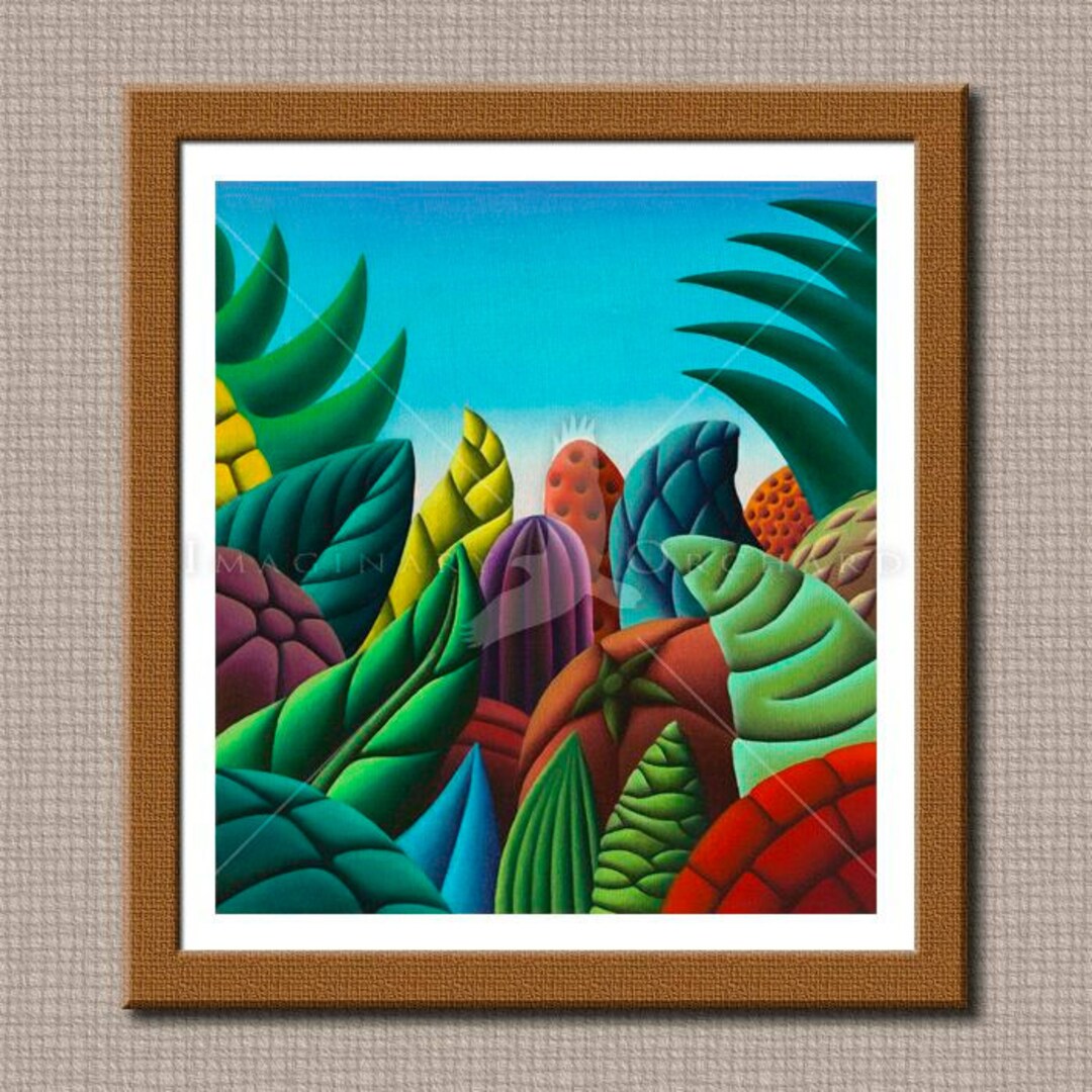 Plants and Fruits in an Imaginary Exotic Forest #10. Imaginary Plants ...