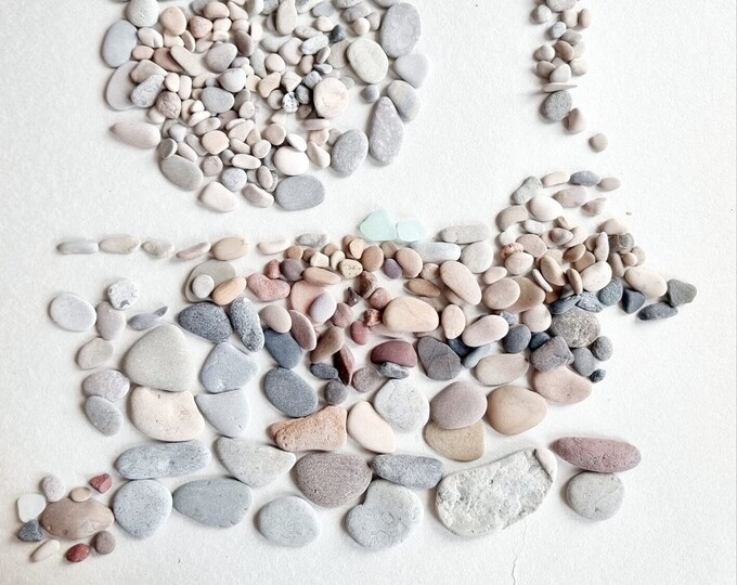 Set of Small Pebbles for Diy Projects, Pebbles From Baltic Sea, Stone ...
