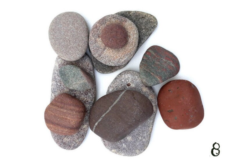 Stone Decor Deco Rocks Pebbles Baltic Sea Beach Stones - Etsy