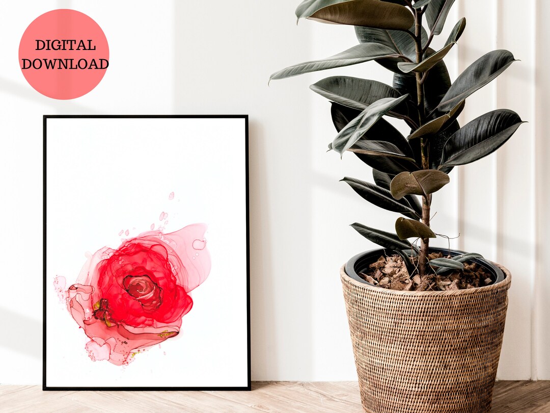 Printable Poster, Abstract Art Poster, Original Painting Poster ...