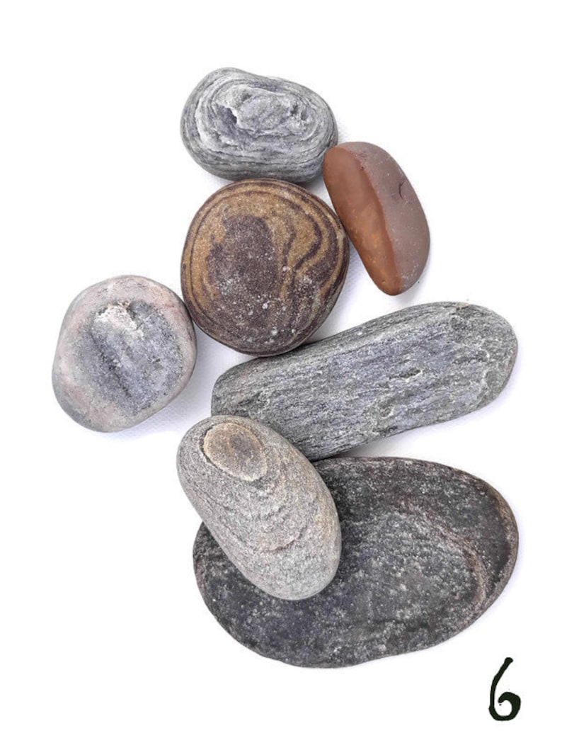Stone Decor Deco Rocks Pebbles Baltic Sea Beach Stones - Etsy