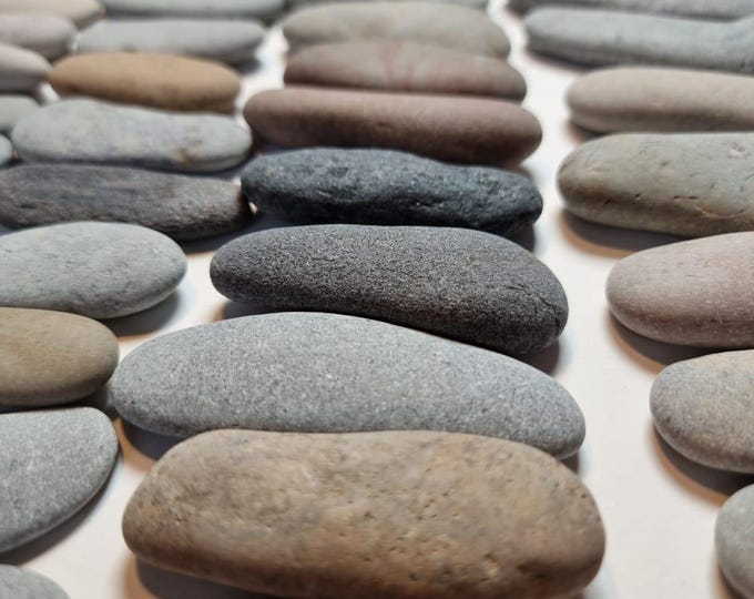 Grey Round Pebbles From Baltic Sea, Stones for Crafts, Beach Stones ...