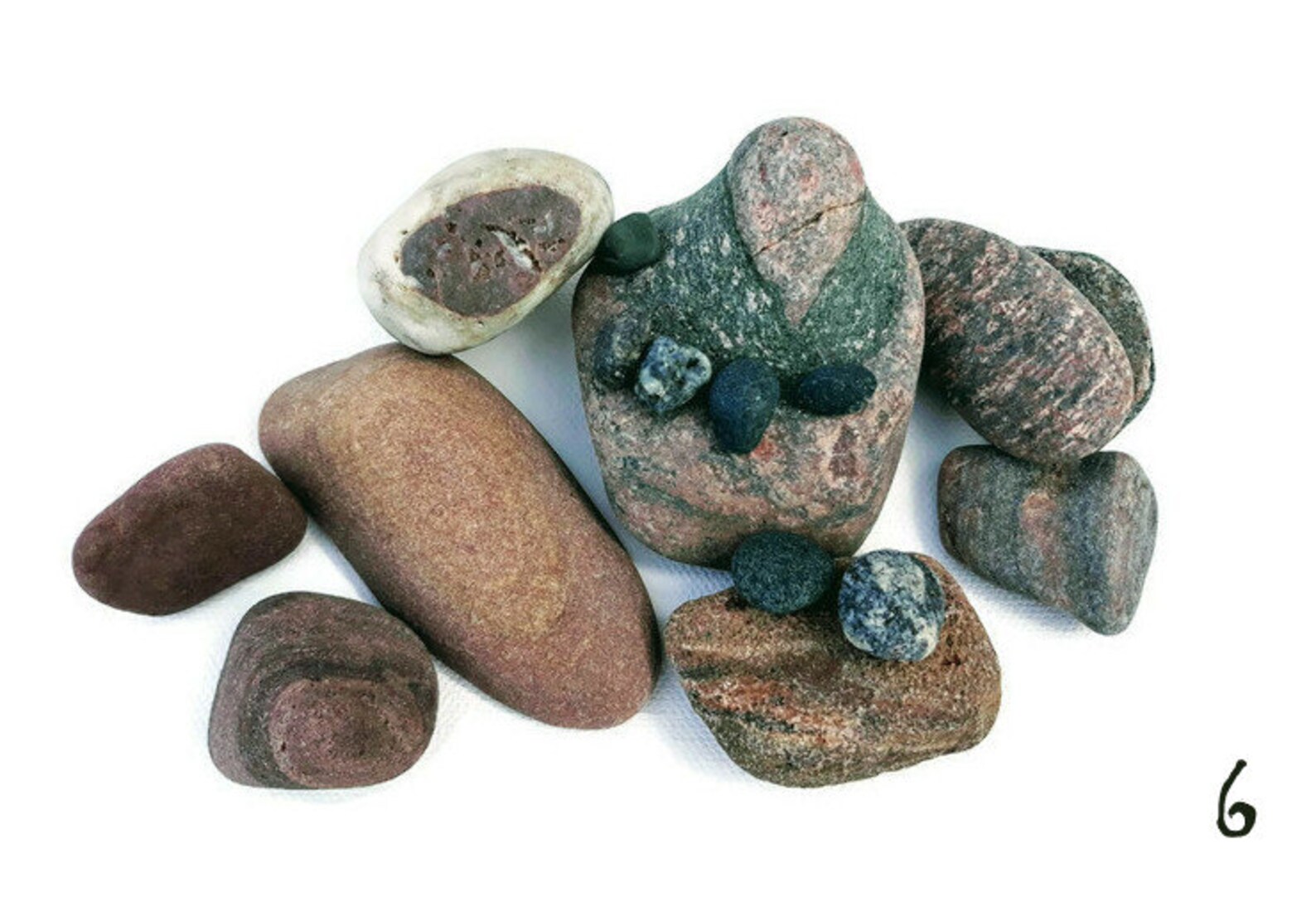 Stone Decor Deco Rocks Pebbles Baltic Sea Beach Stones - Etsy