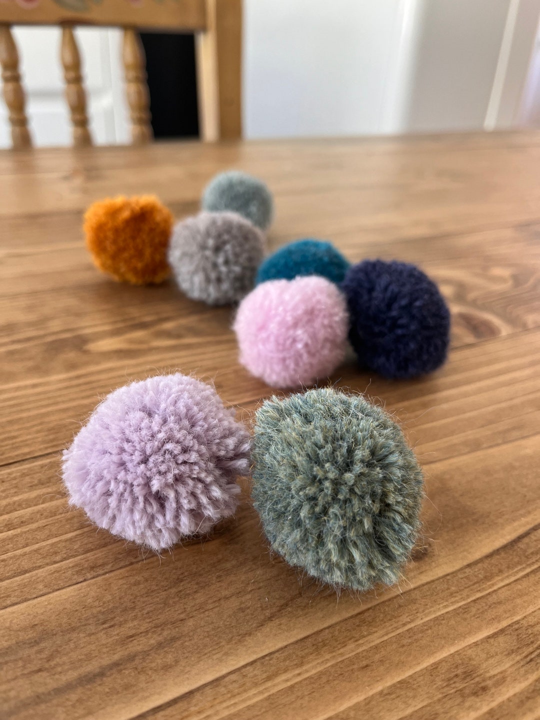 Floof Poufs, Pom Pom Cat Toys, Made With Natural Fibers, Fun and ...