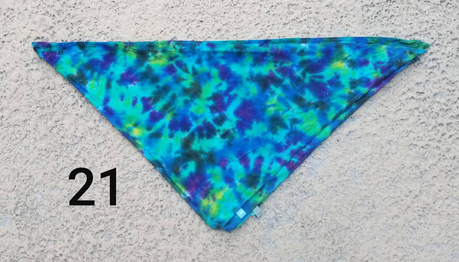 281919 Tie Dyed Triangle Bandanas Great - Etsy