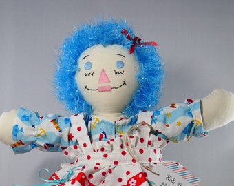 Raggedy ann dolls handmade | Etsy