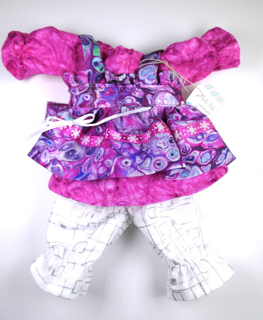 Raggedy Ann Doll Fashion Clothes for Rag Doll Outfits for 10 to 12-inch ...