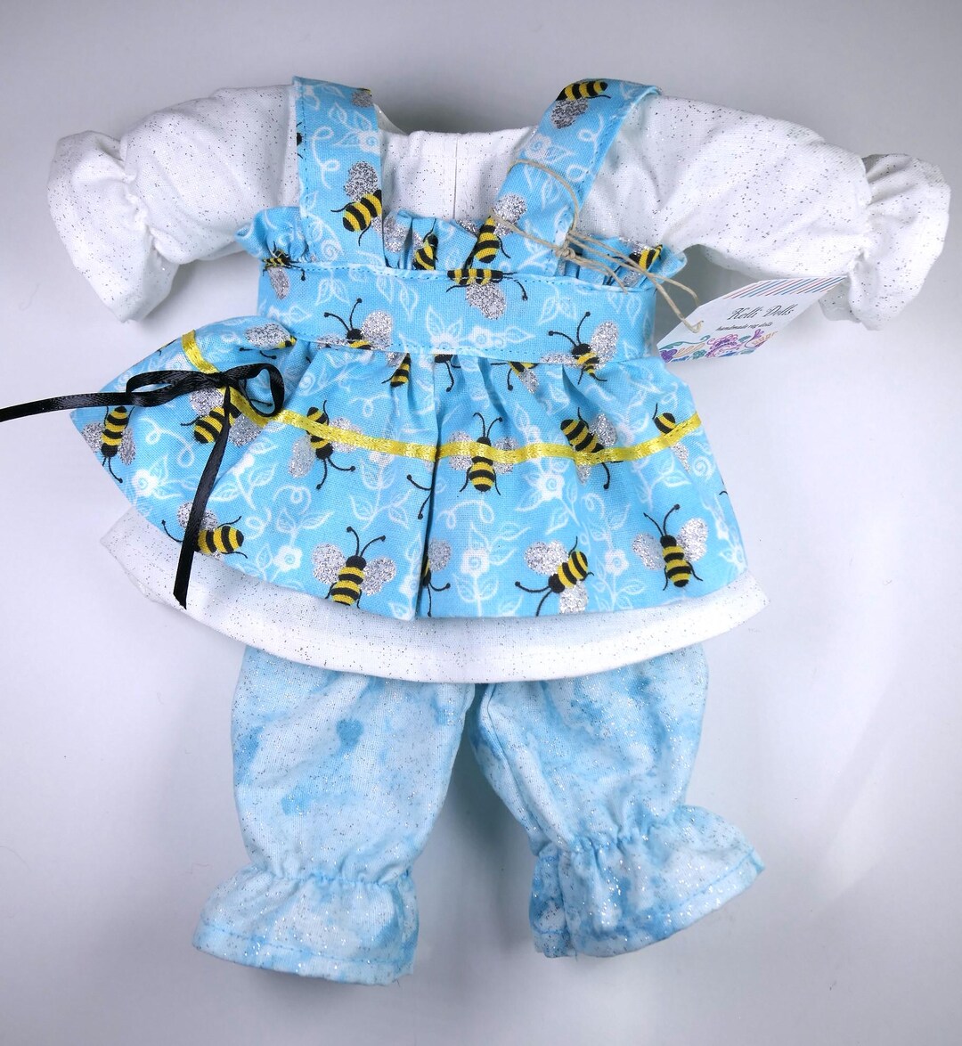 Raggedy Ann Doll Fashion Clothes for Rag Doll Outfits for 10 to 12-inch ...