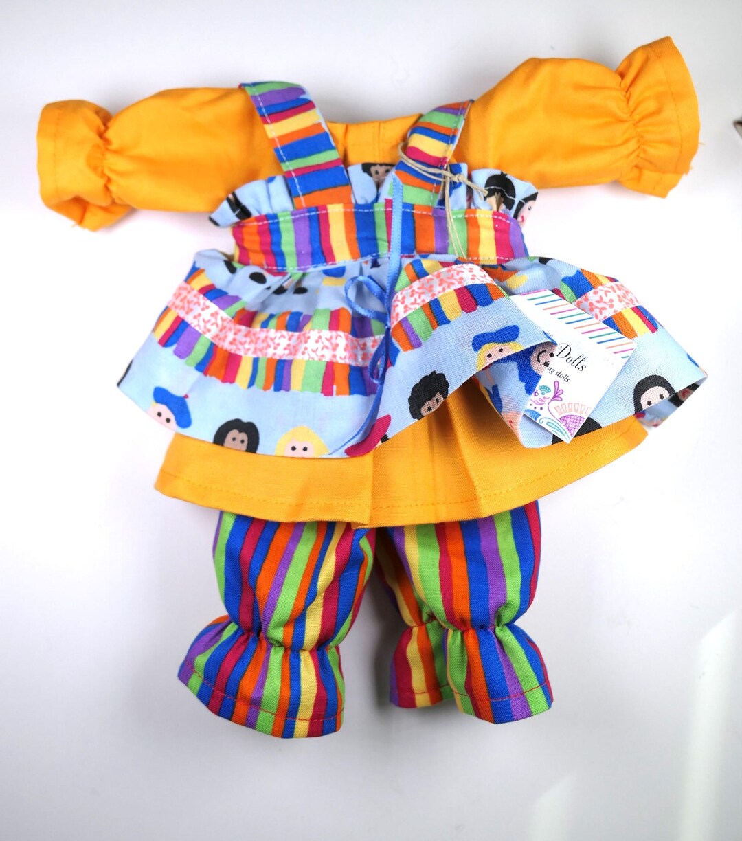 Raggedy Ann Doll Fashion Clothes for Rag Doll Outfits for 10 to 12-inch ...