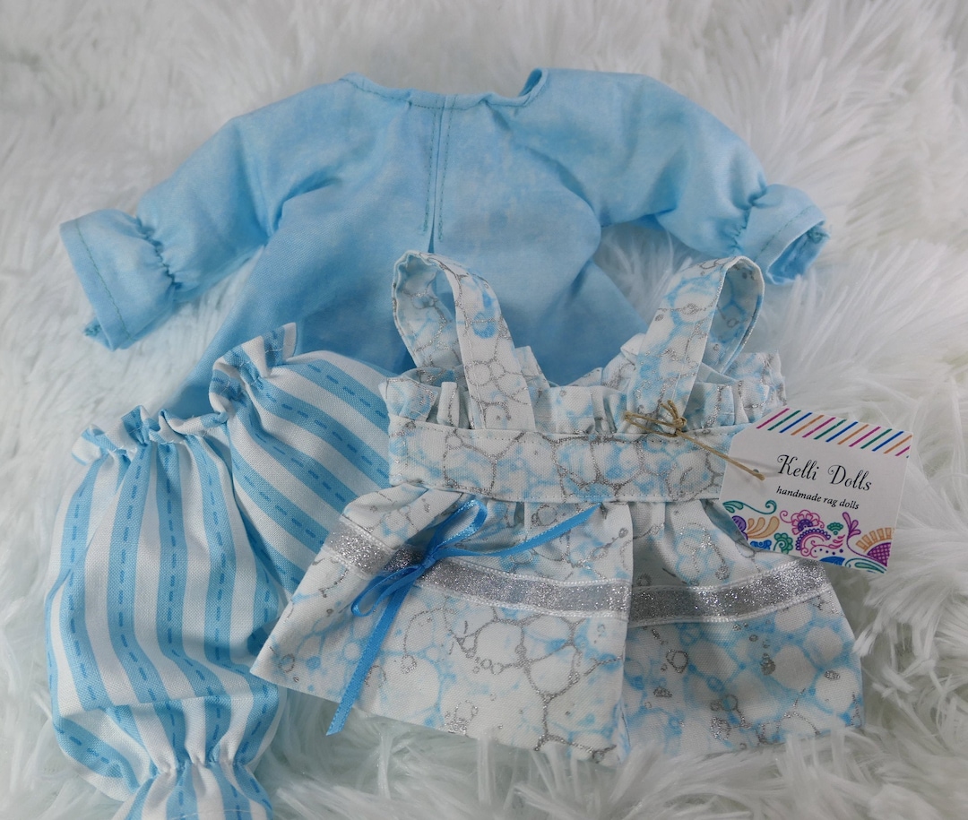 Raggedy Ann Doll Clothes for Rag Doll Clothes for 10 to 11 Inch Rag ...