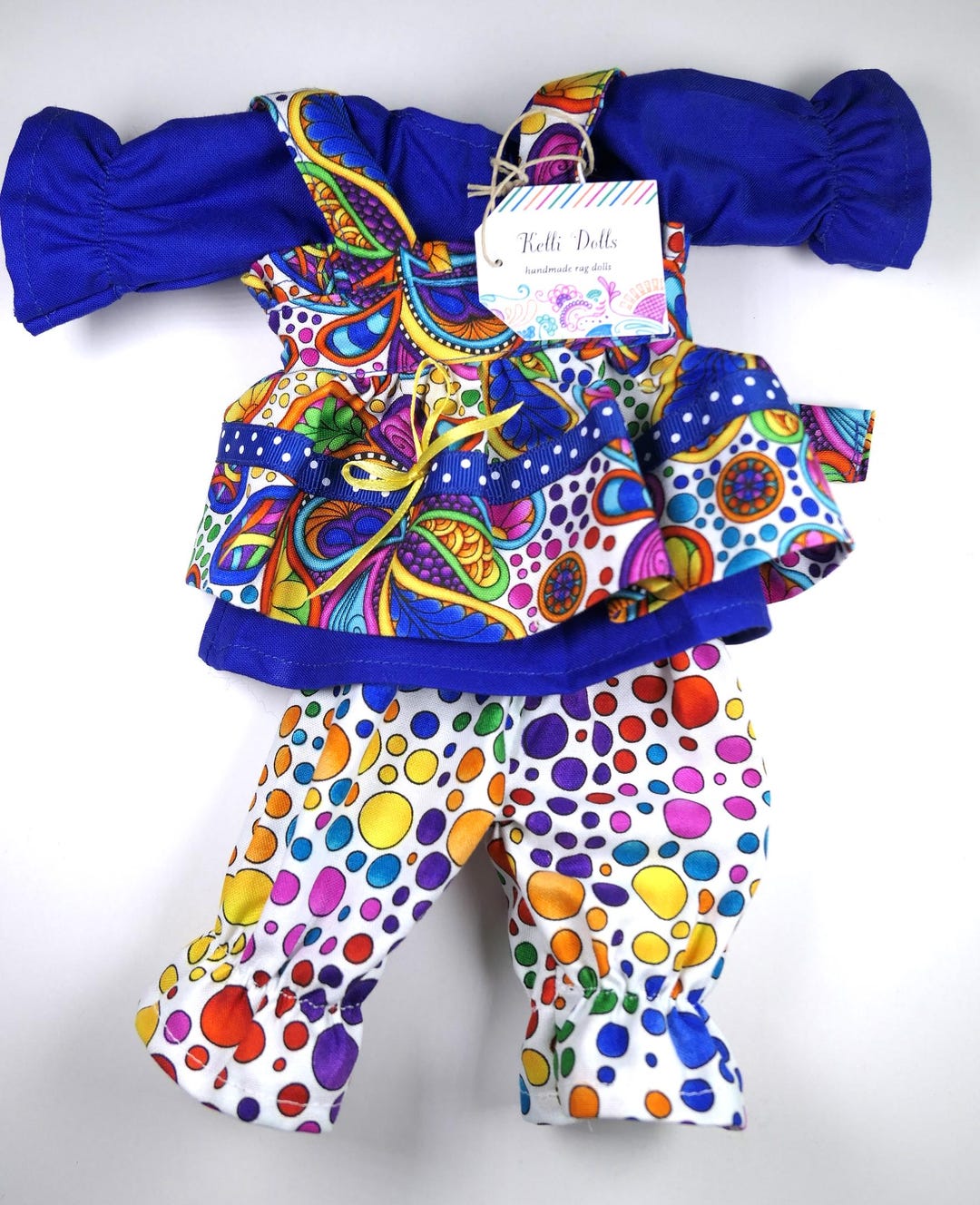 Raggedy Ann Doll Fashion Clothes for Rag Doll Outfits for 10 to 12-inch ...