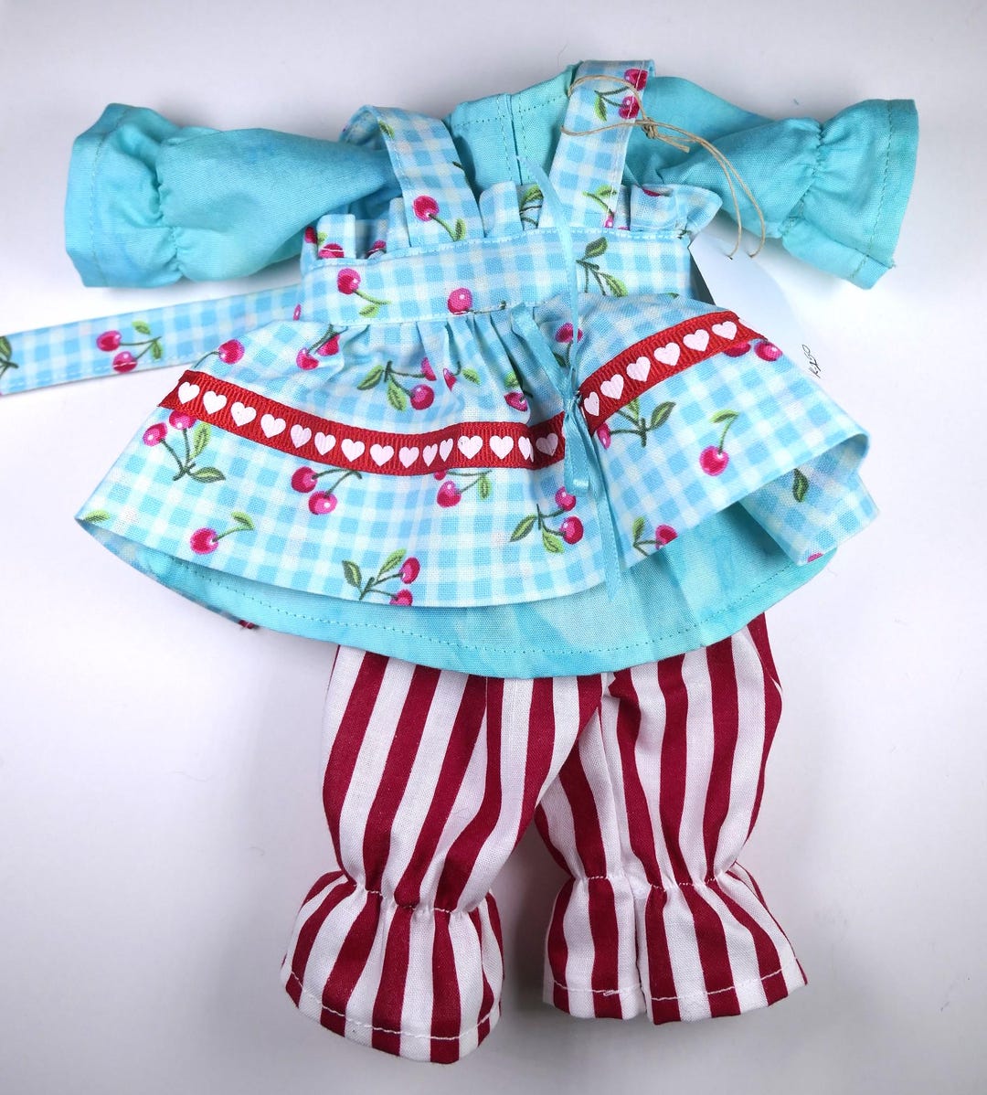 Raggedy Ann Doll Fashion Clothes for Rag Doll Outfits for 10 to 12-inch ...