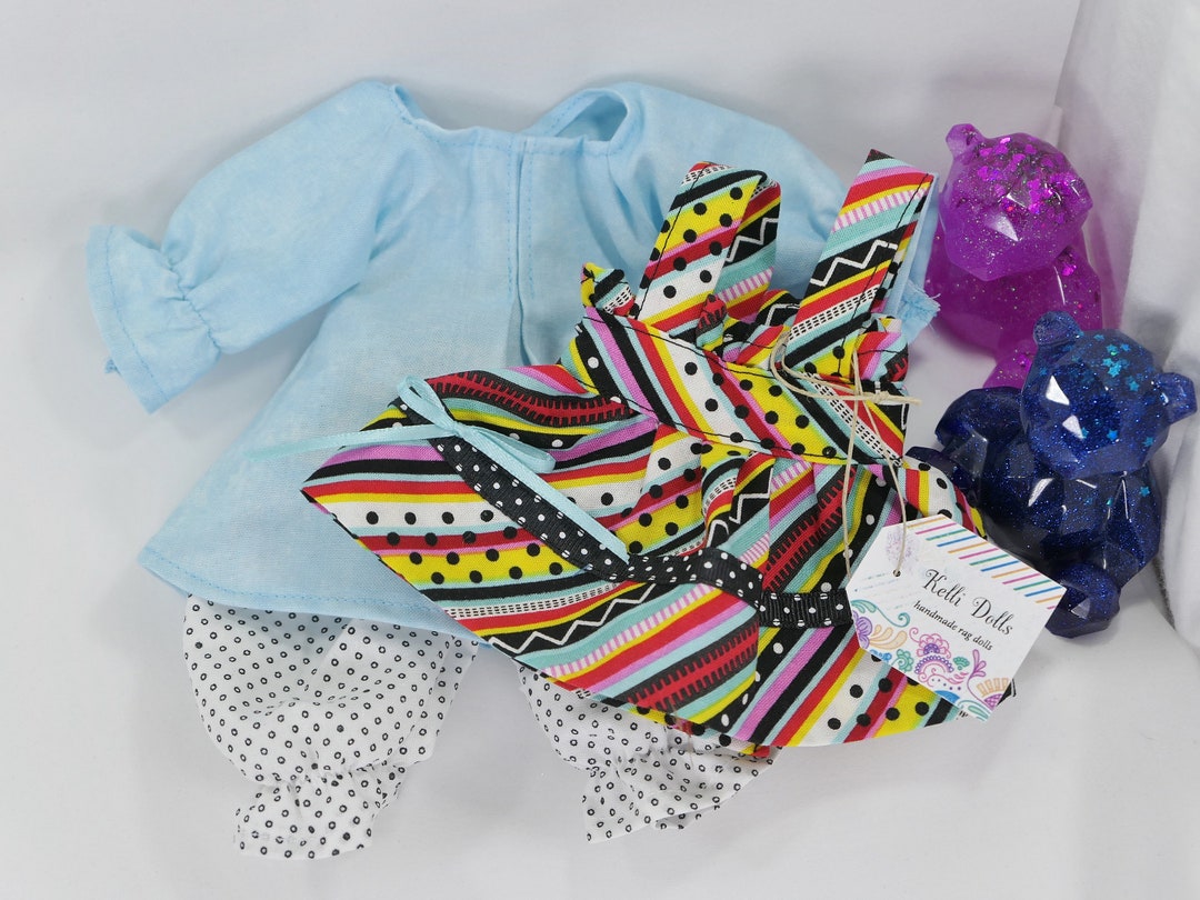 Raggedy Ann Doll Clothes for Rag Doll Outfit for 10 To12 Inch Rag Dolls ...