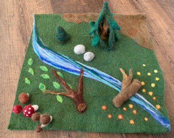 Forest Play Mat - Etsy