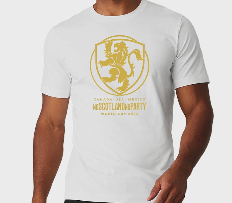 Scotland World Cup, No Scotland, No Party. Tartan Army T-shirt ...