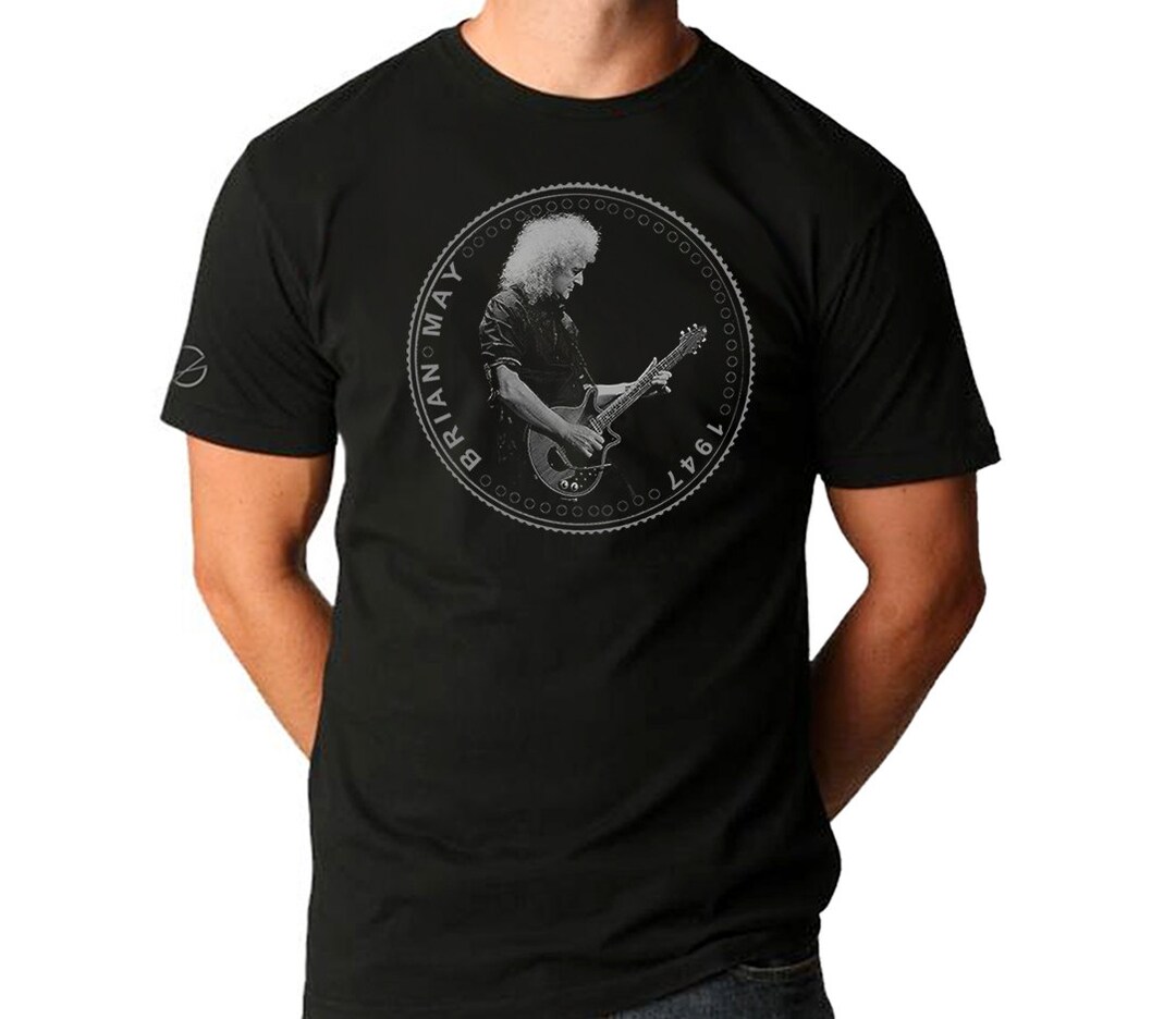 Brian May T-shirt - Etsy