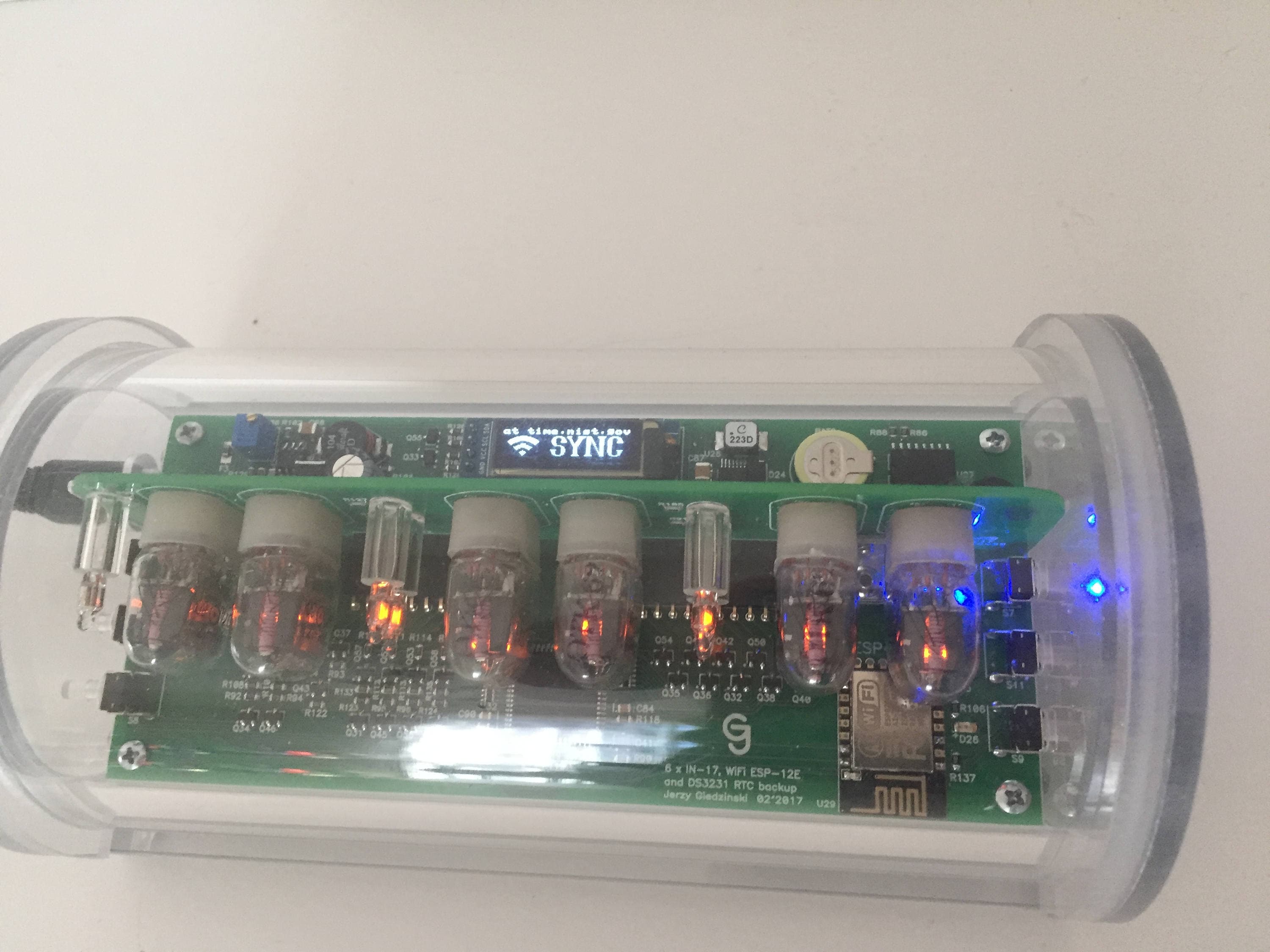 IN17 Wifi Nixie Clock - Etsy