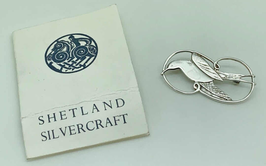 Shetland Silvercraft Vintage 1973 Scottish Sterling Silver - Etsy