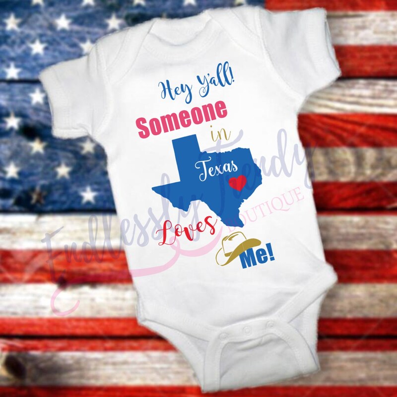 Texas Baby - Etsy