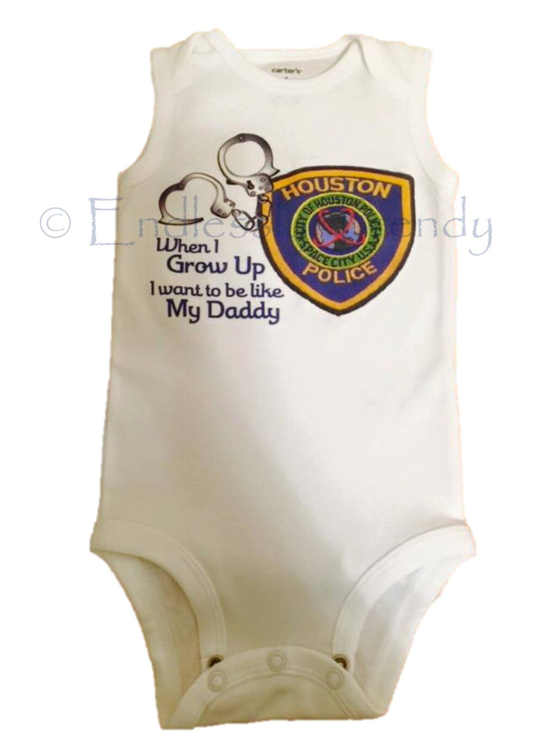 Custom Police Badge Baby Police LEO Shirt Bodysuit when - Etsy