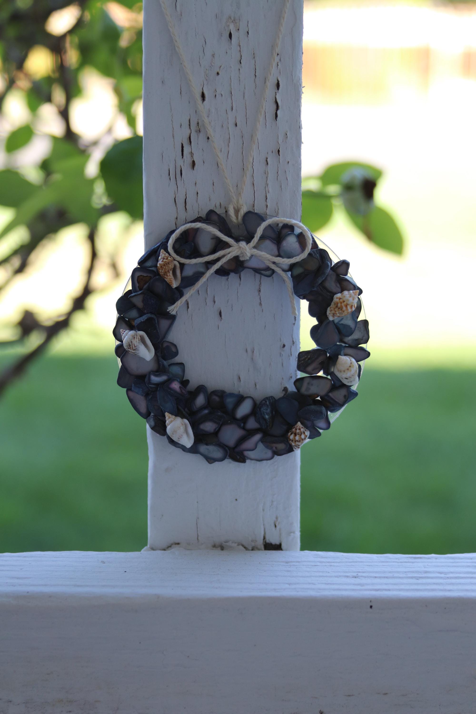 Abalone Shell Wreath Ornament - Etsy