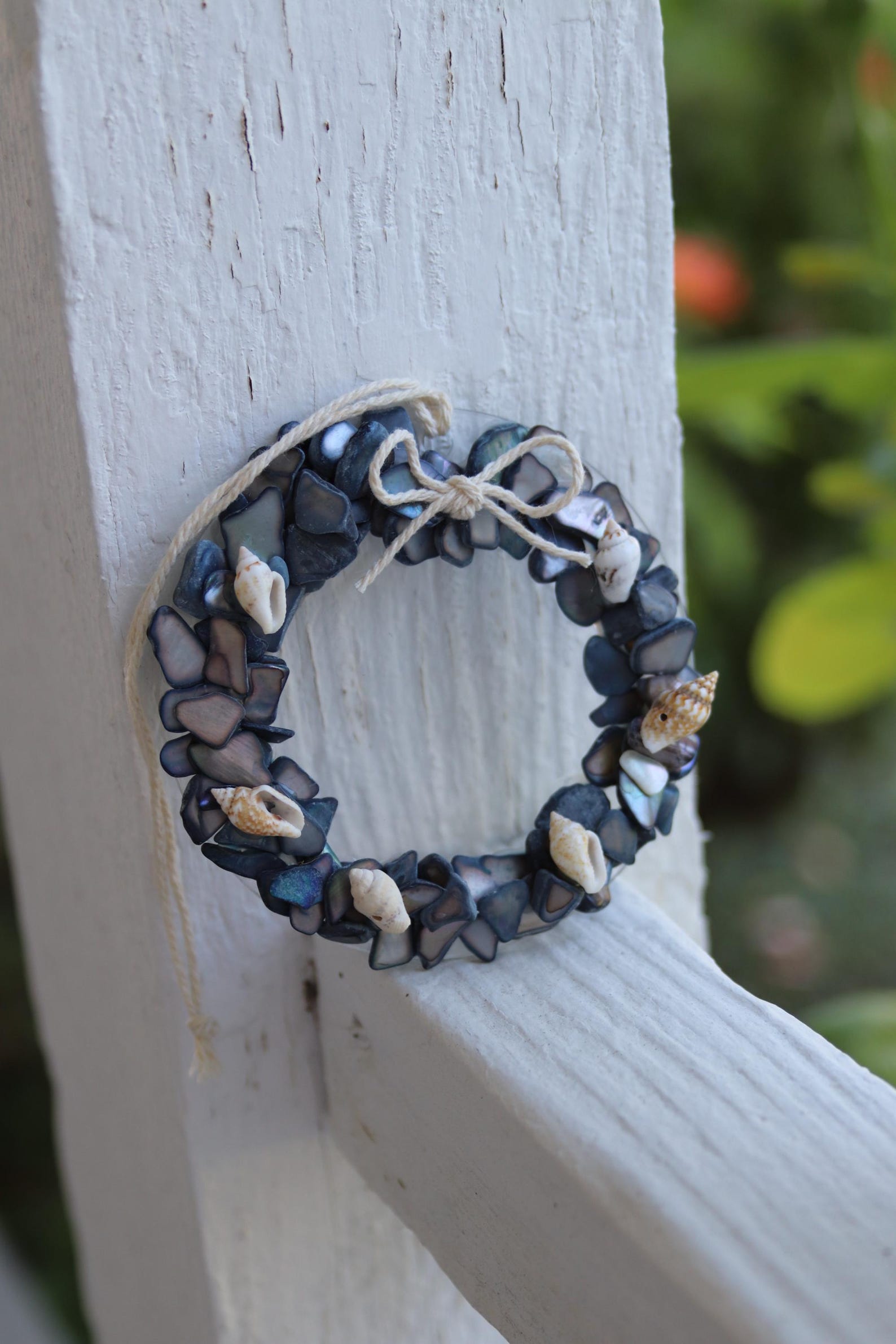 Abalone Shell Wreath Ornament - Etsy