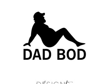 Dad Bod Sticker | Etsy