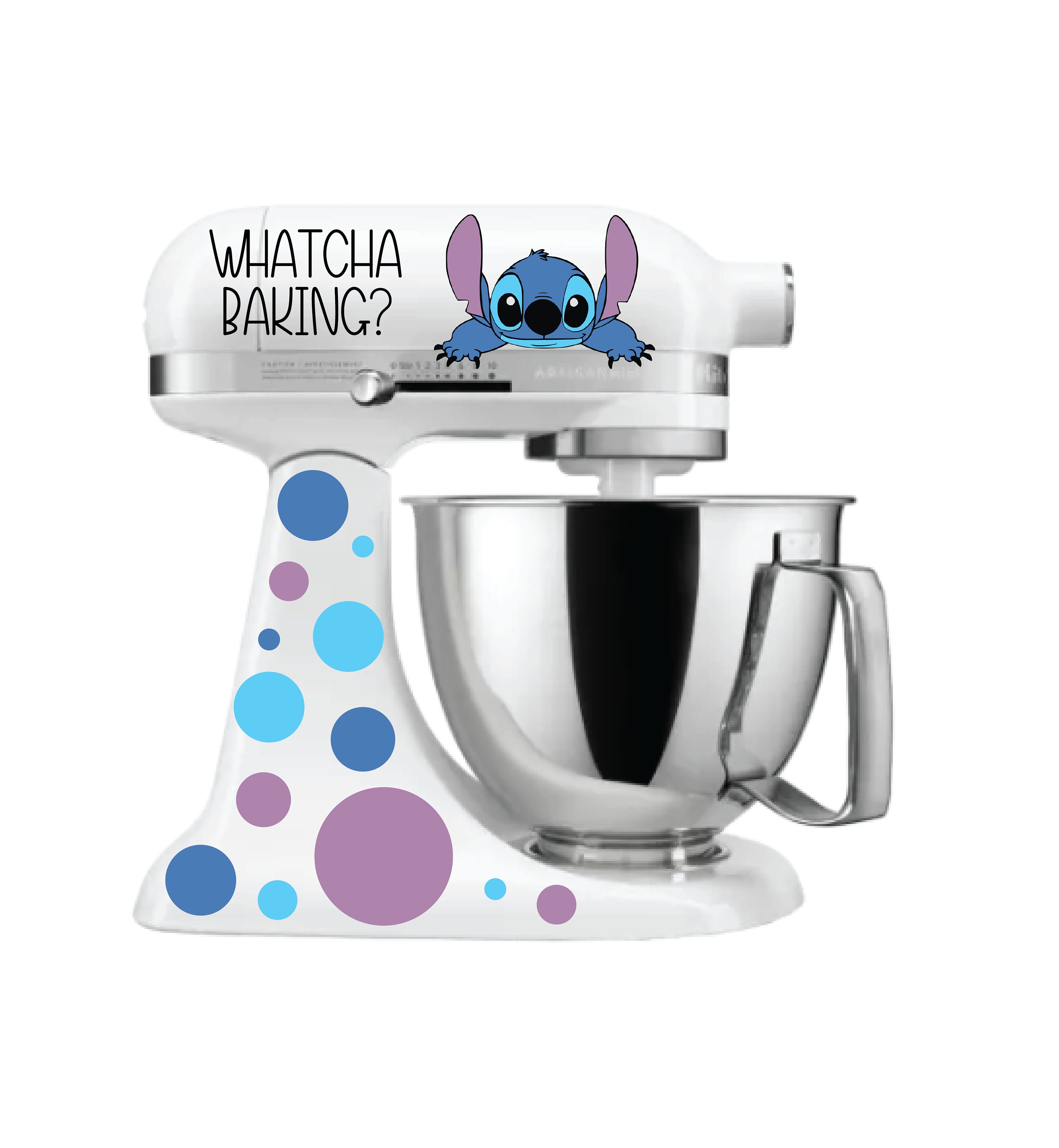 Colorful Stand Mixer Decal: Kitchen Decor - Etsy