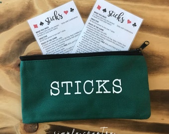 Sticks Card Game Rules - Etsy Canada