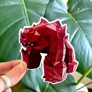 OSRS Jad Sticker, Runescape Vinyl Decal, Jad Laptop Sticker - Etsy