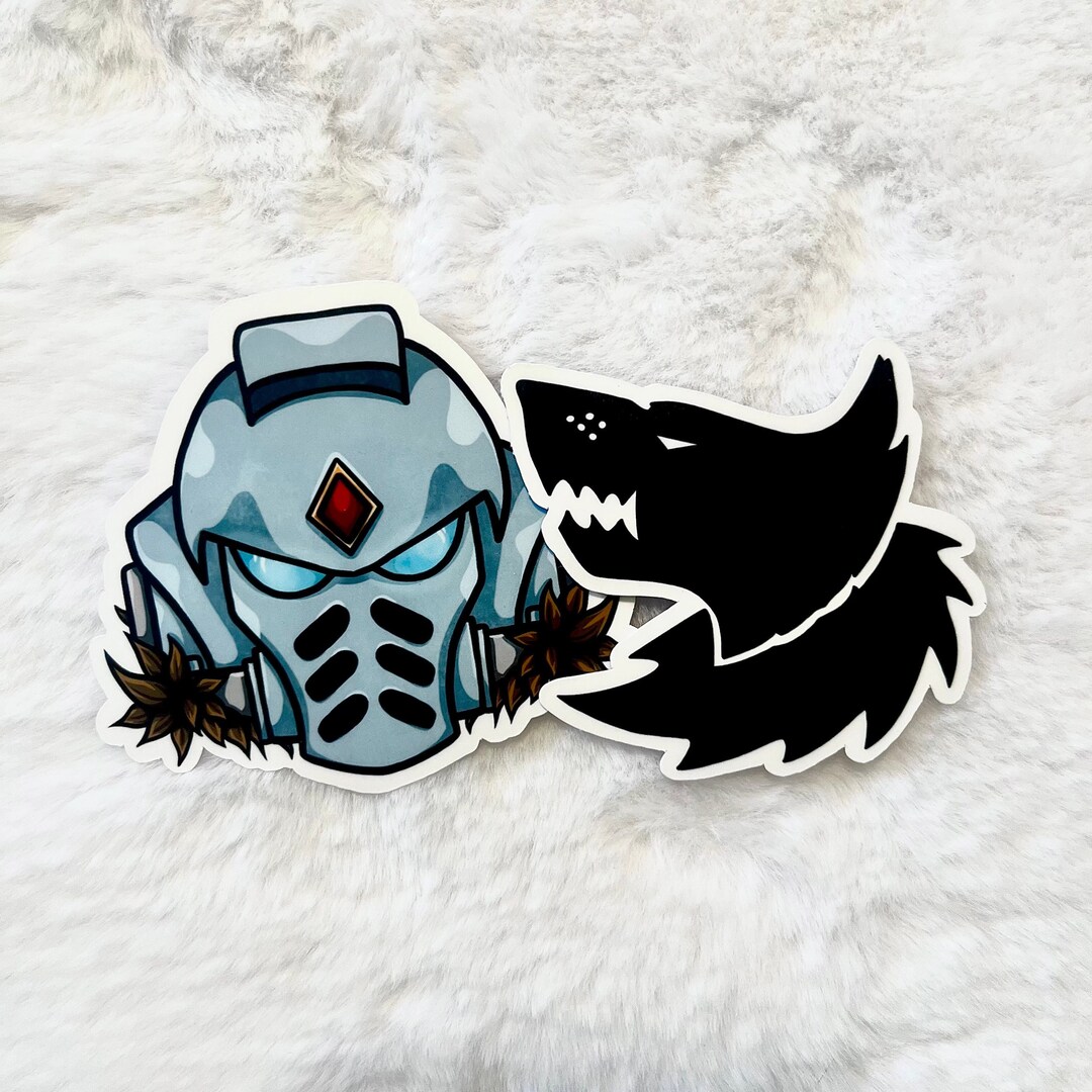 Warhammer40k Space Wolvees Sticker Pack, Warhammer40k Stickers, 40k ...